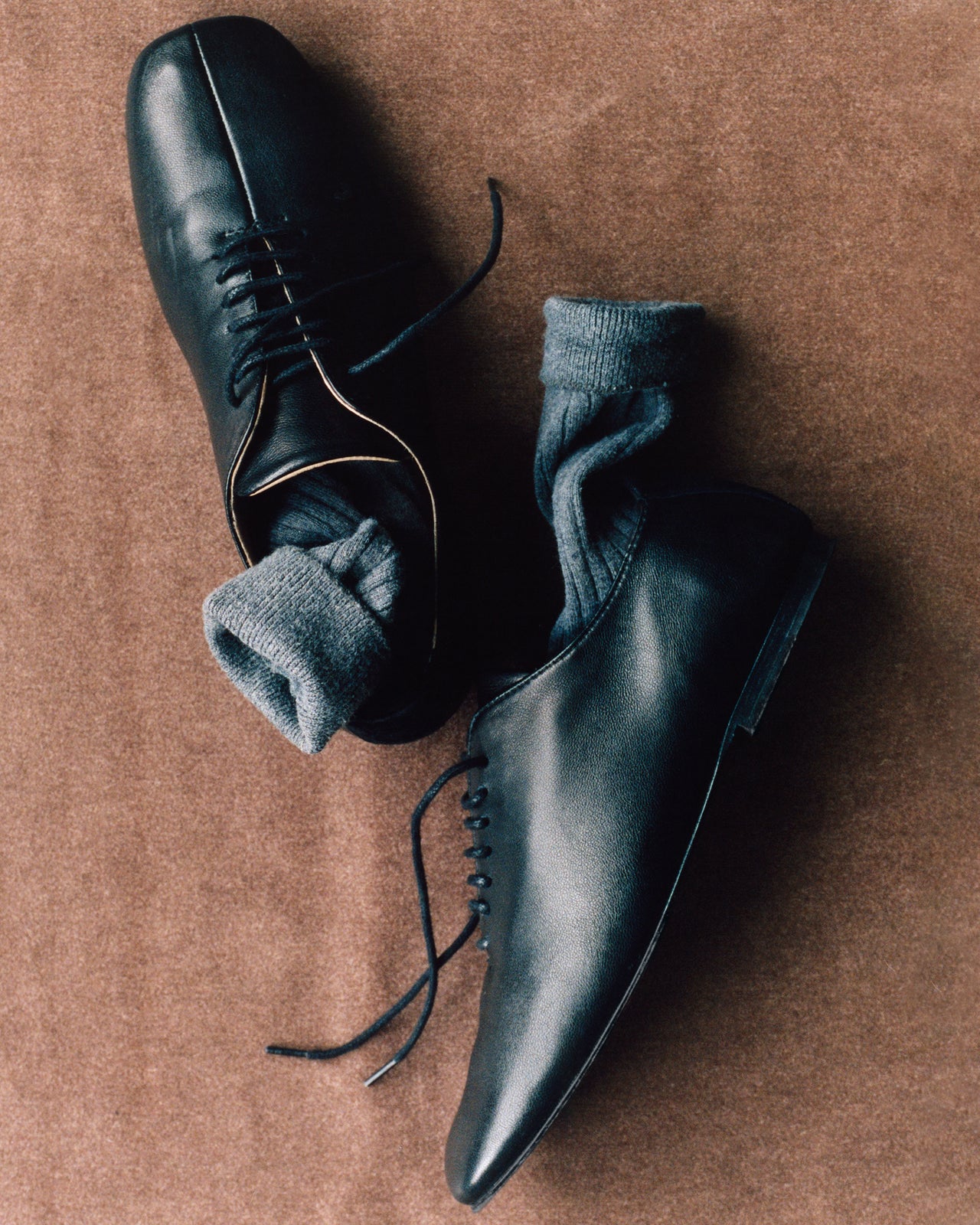 CASSET Nico Unstructured Derby | Black | RAASTED
