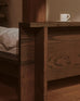 RYE Sleep Hem Bed Frame | Smoked Red Oak | RAASTED